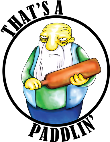 Simpsons That's A Paddlin Clipart - Full Size Clipart (#5730749 ...