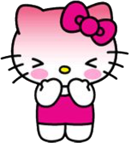Hello Kitty Sticker Png Clipart - Full Size Clipart (#5731871) - PinClipart