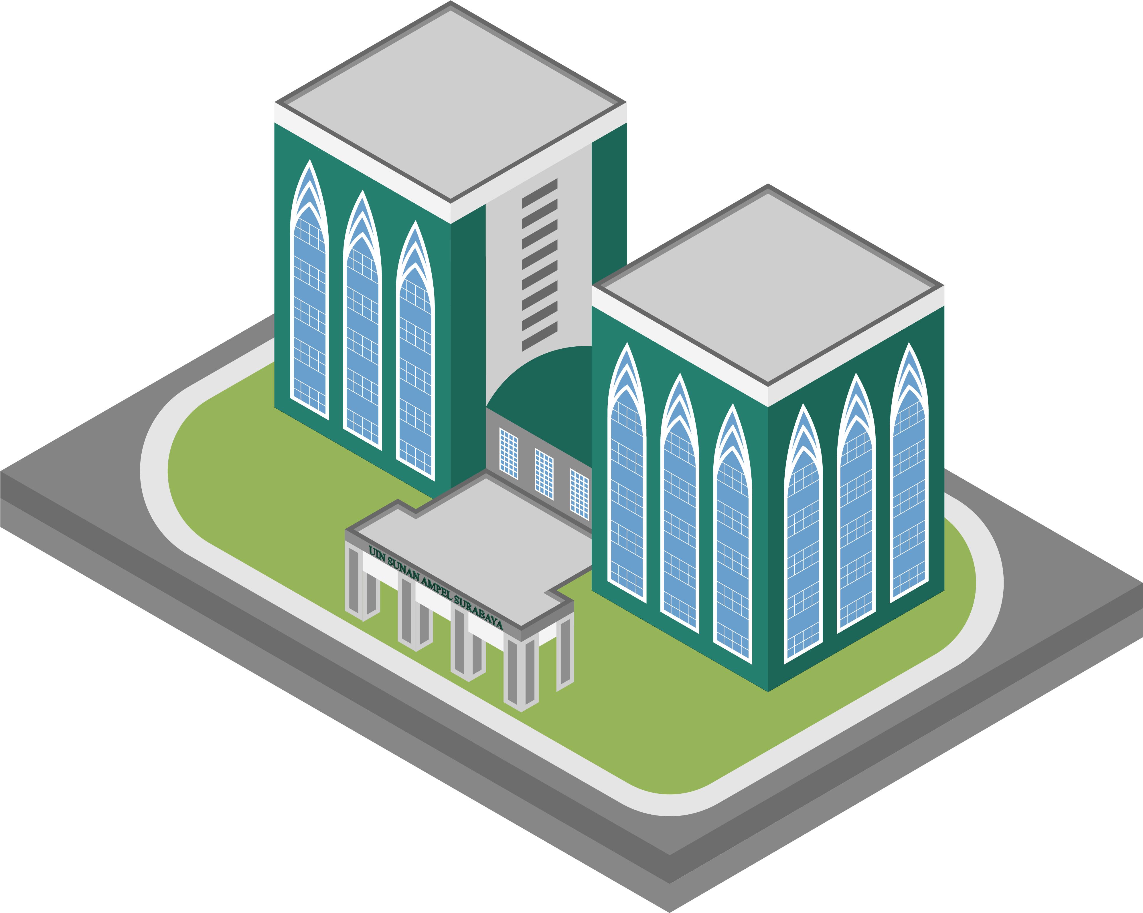 Icon Gedung Serbaguna Png Clipart - Full Size Clipart (#5735522 ...