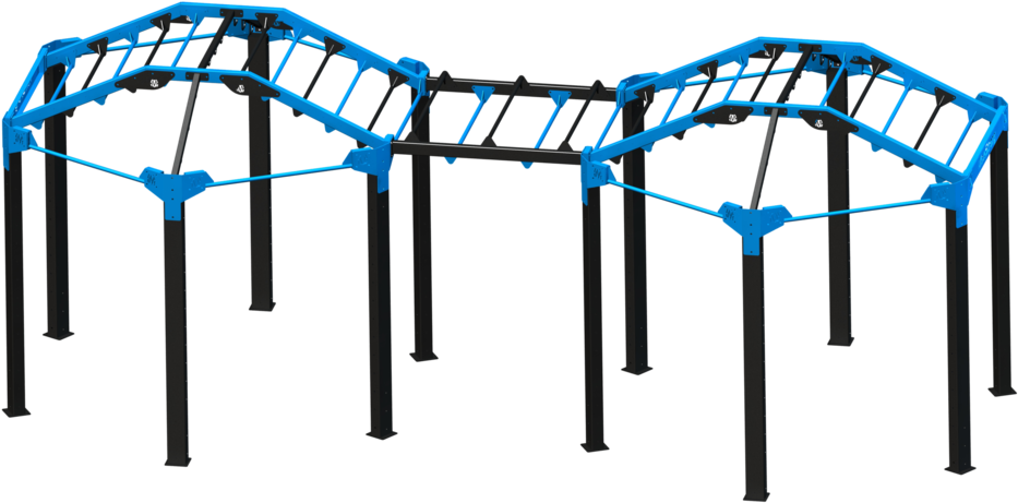 Download The Super Nova-12 Fts - Horizontal Ladder Monkey Bars Clipart ...