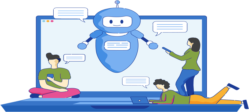 Chatbot Vector Clipart - Full Size Clipart (#5739745) - PinClipart