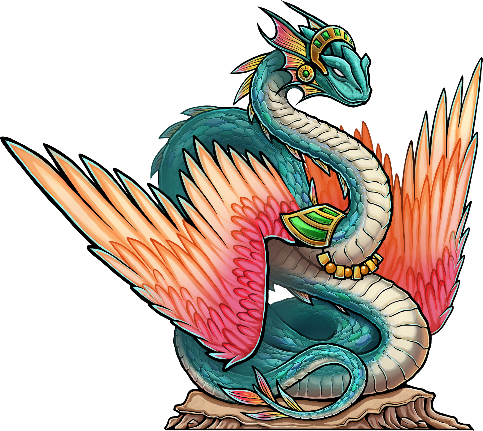 Dnd Couatl Clipart - Full Size Clipart (#5741646) - PinClipart