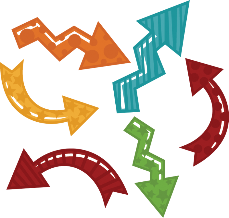 Download Cute Arrow Clipart Image Free Download Assorted Arrows ...