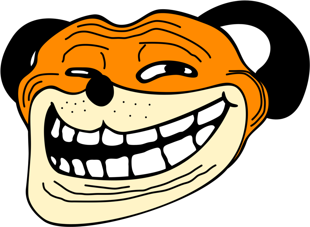 Angry Troll Face Png Clipart Freeuse Stock - Meme Face Png Transparent ...