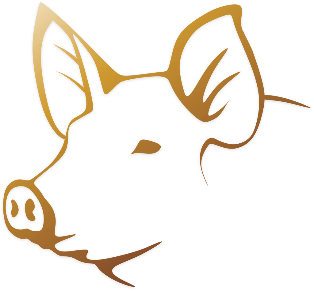 Pig Farm Logo Design Clipart - Full Size Clipart (#5745513) - PinClipart