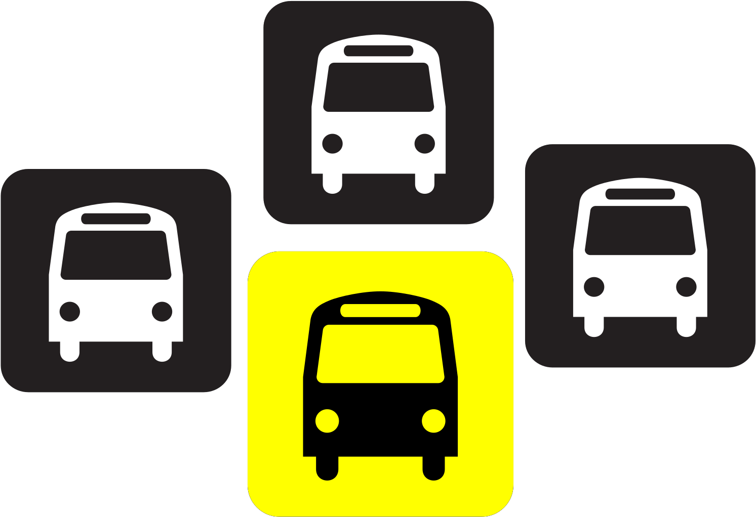 Bus Route Clipart - Png Download - Full Size Clipart (#5748271 ...