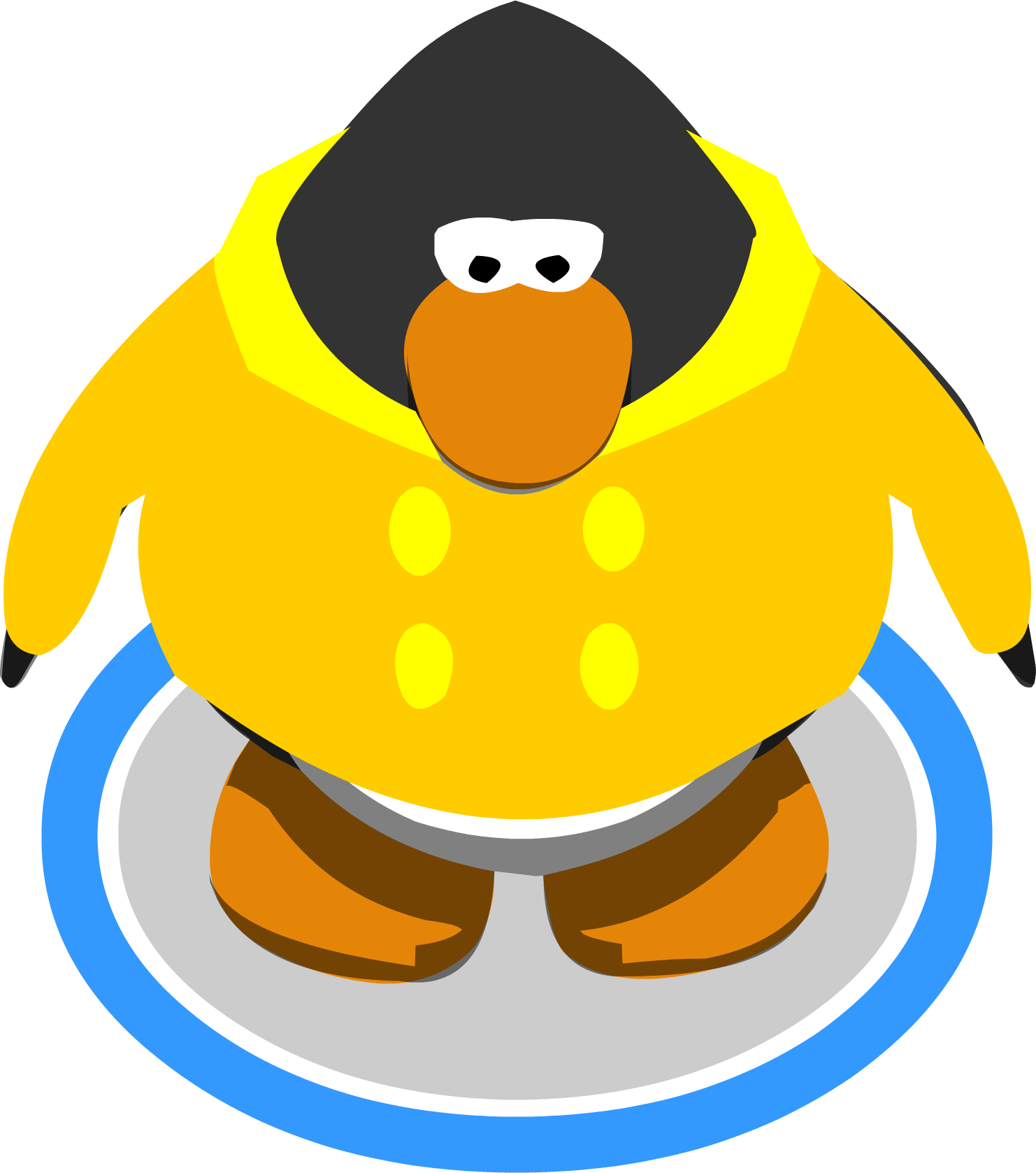 Club Penguin Rewritten Wiki - Club Penguin Light Blue Penguin Clipart ...