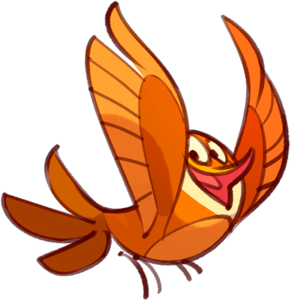 Rot Brauner Cartoon Vogel Clipart - Full Size Clipart (#5749941 ...