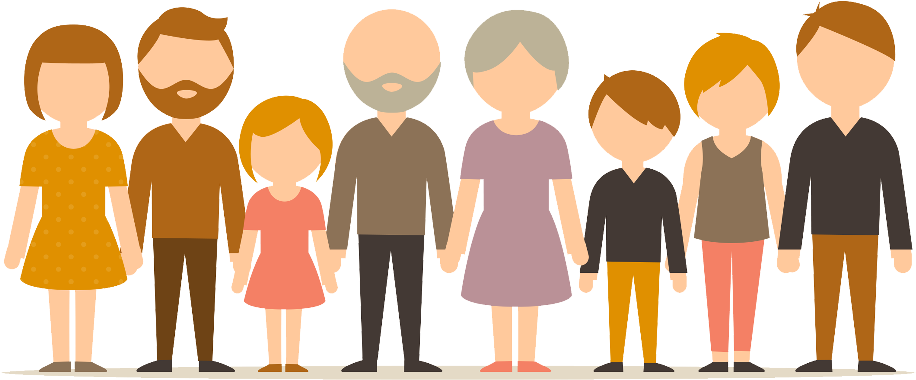 Character Cartoon Family Free Photo Png Clipart - Clipart Cartoon ...