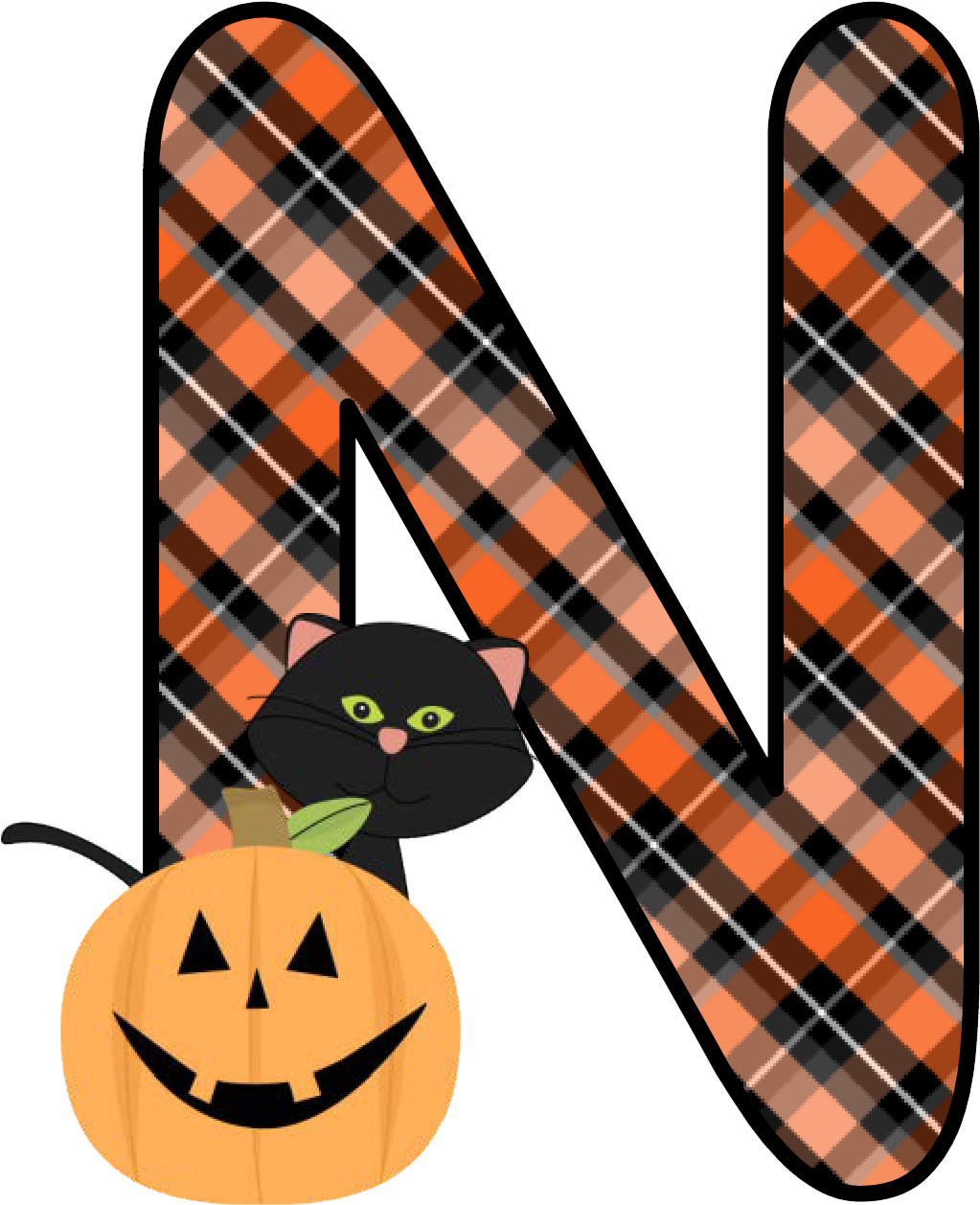 Transparent Halloween Kids Clipart - Halloween Alfabeto - Png Download ...