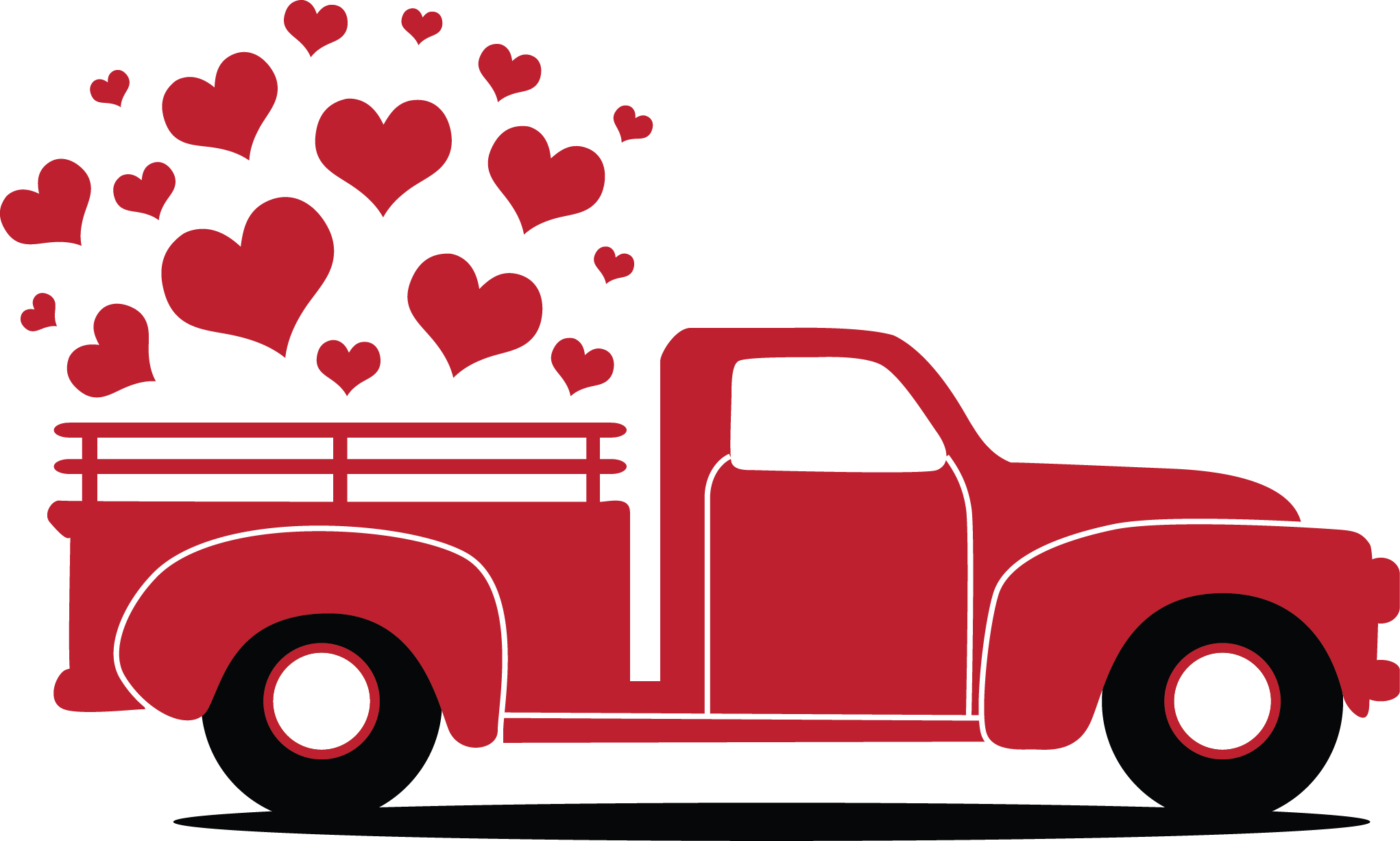 Download Valentines Truck Svg Free Clipart (#5759658) - PinClipart