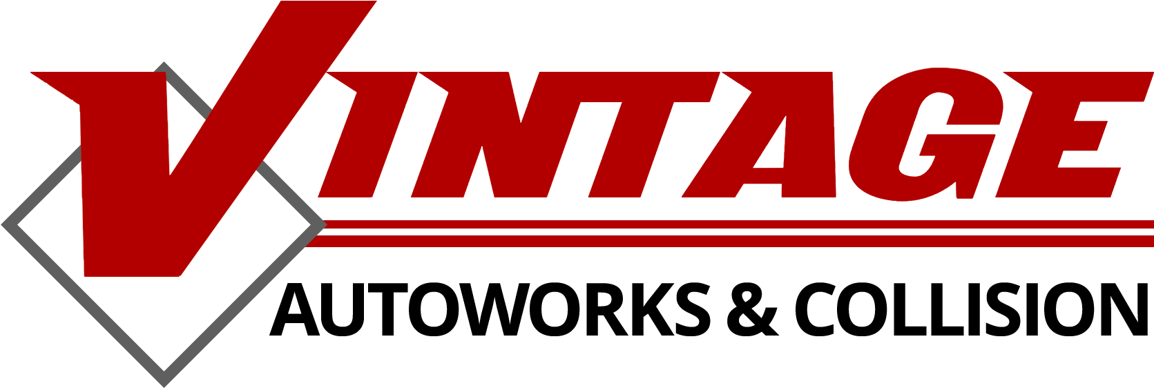 Vintage Autoworks & Collision Logo Clipart - Full Size Clipart ...