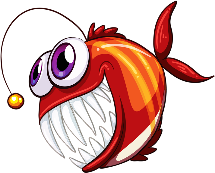 Download Angry Fish Clipart Picture Transparent Download Фото, - Fish ...