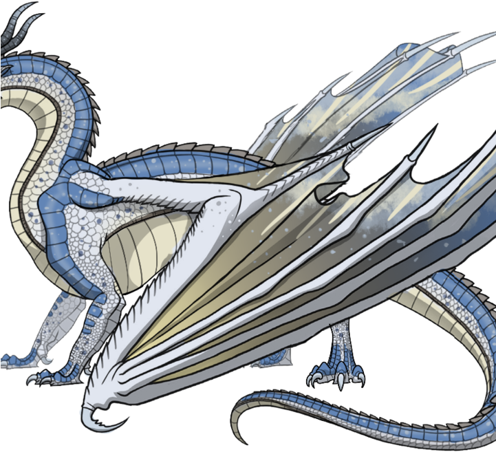 Wings Of Fire Fanon Wiki - Wings Of Fire Skywing Icewing Hybrid Clipart ...