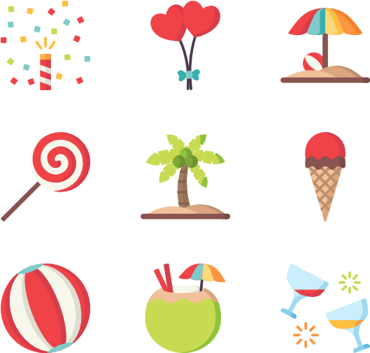 Summer Party Png - Summer Png Icon Clipart - Full Size Clipart ...