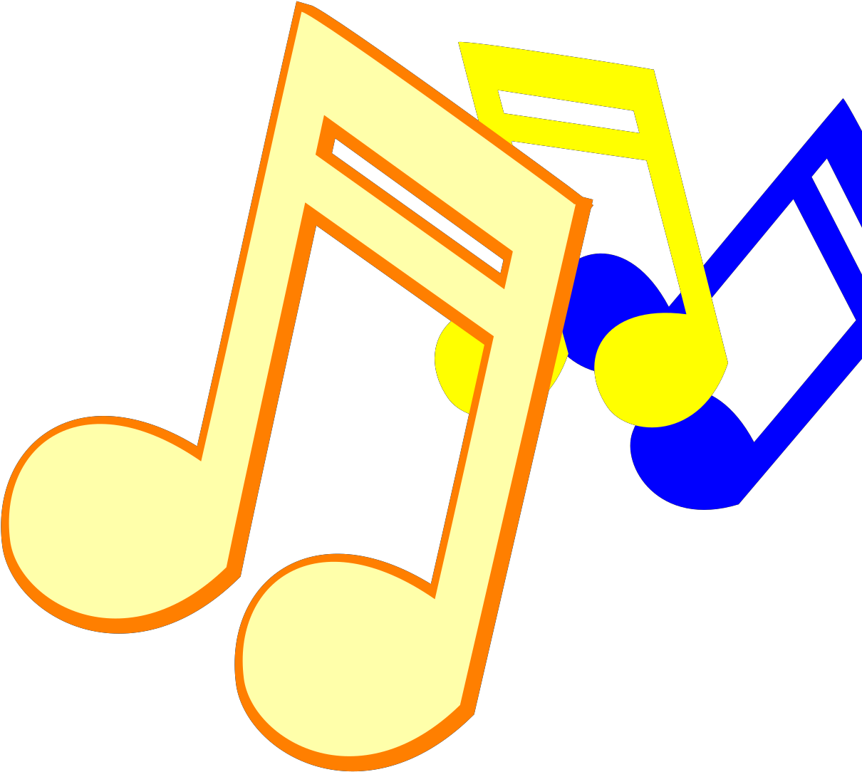 Download Music Notes Clip Art - Png Download (#5764059) - PinClipart