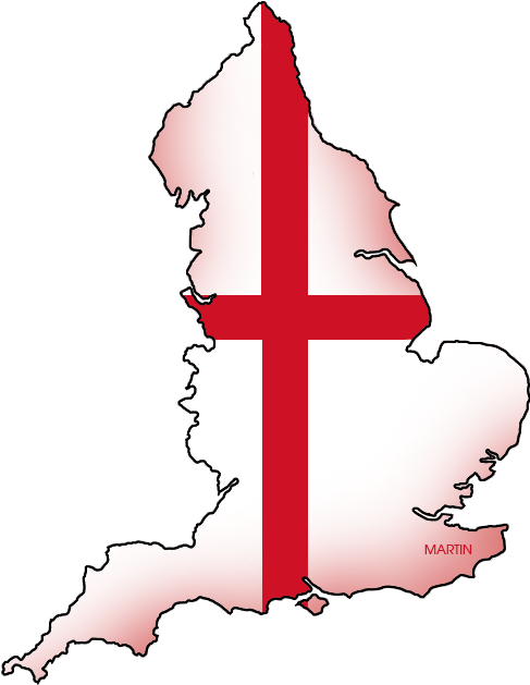 England Map - Map England Clipart Transparent - Png Download - Full ...