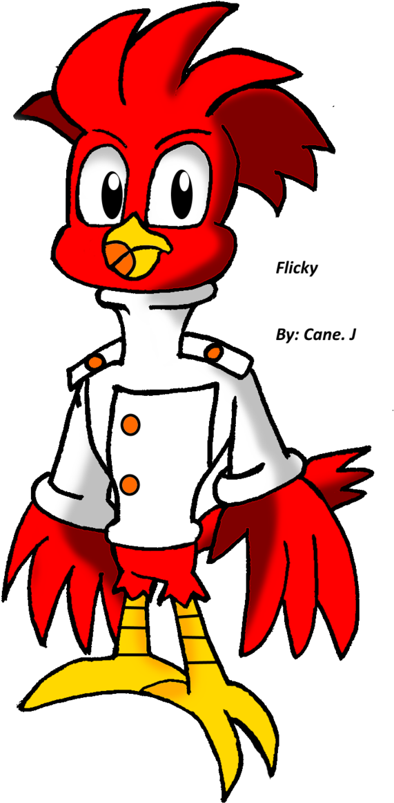 Team American Sonic Flicky - Cartoon Clipart - Full Size Clipart ...