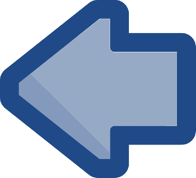 Back, Flat, Icon, Left, Right, Blue, Symbol, Arrow Clipart - Full Size ...