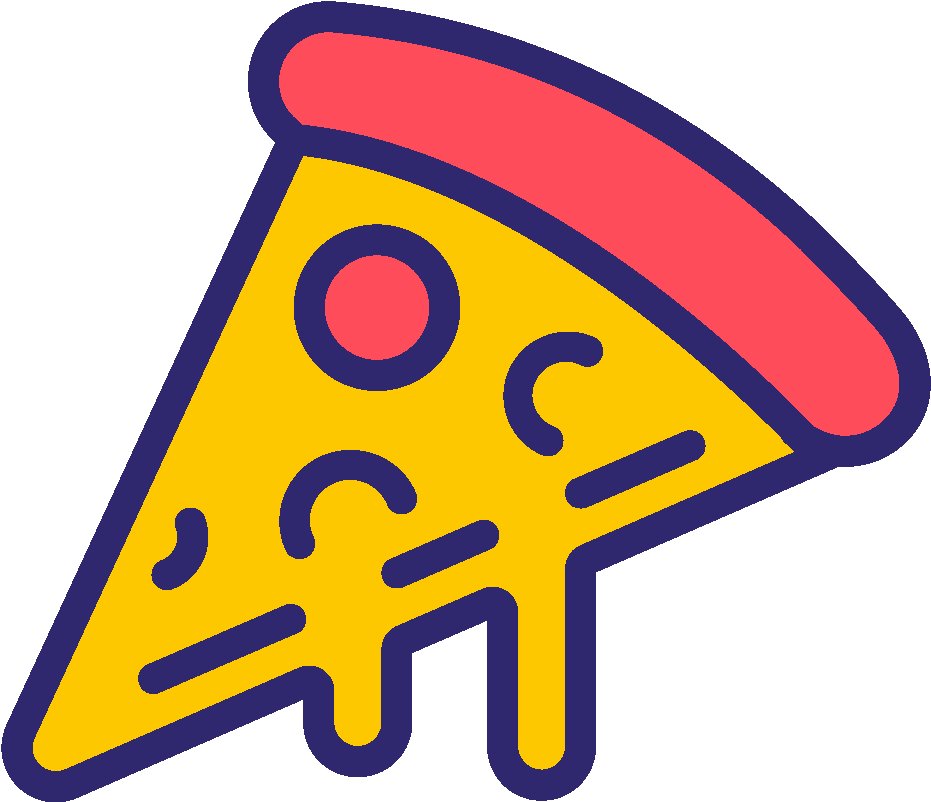 Pizza - Traffic Sign Clipart - Full Size Clipart (#5775656) - PinClipart