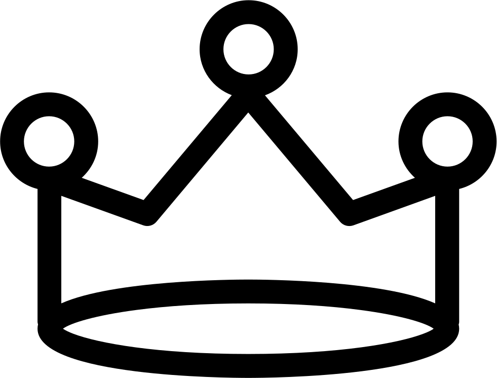 Transparent Royal Crown Images Clip Art - Crown Outline Png - Full Size ...