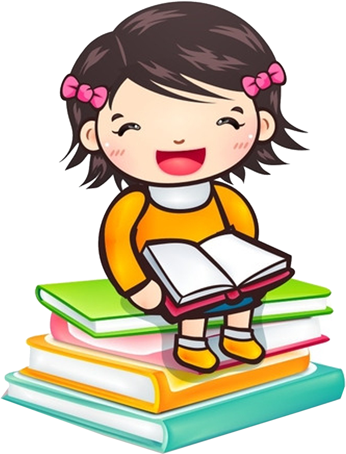 Transparent Reading Book Clipart - Girl Reading Book Clipart Png - Full ...