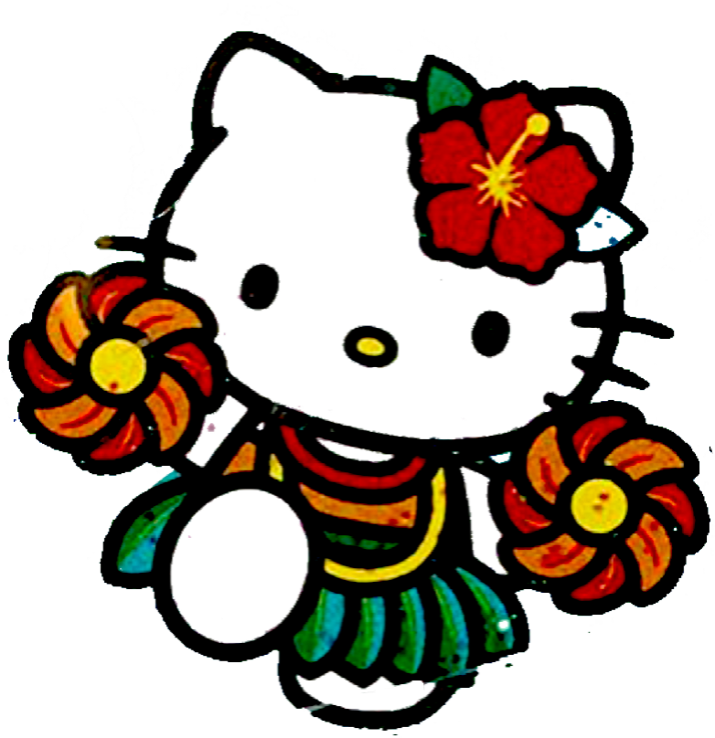 Hello Kitty On Drugs Clipart - Full Size Clipart (#5779197) - PinClipart
