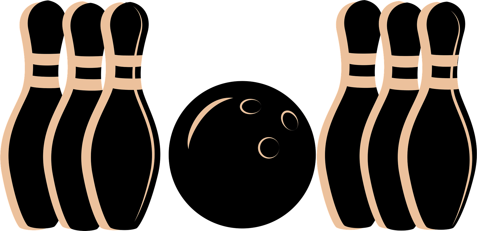 Ten-pin Bowling Clipart - Full Size Clipart (#5780506) - PinClipart