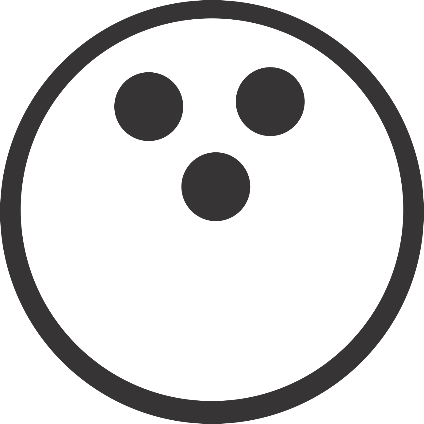 Bowling Ball - Black And White Bowling Ball Clipart - Png Download ...