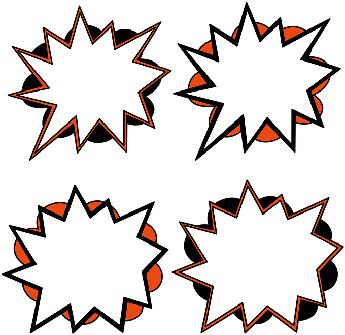 Comic Book Buble Explosion Png Clipart - Full Size Clipart (#5782144 ...