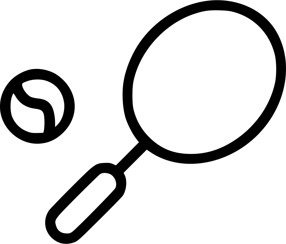 Tennis Racket Ball Training - Circle Clipart - Full Size Clipart ...