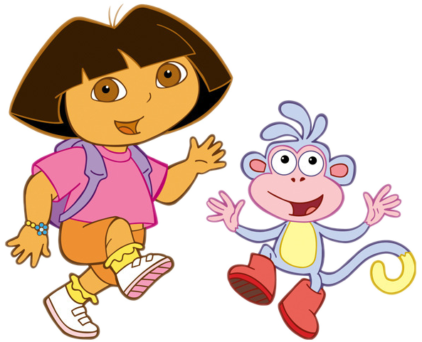 Dora The Explorer And Boots Clipart - Full Size Clipart (#5794836 ...