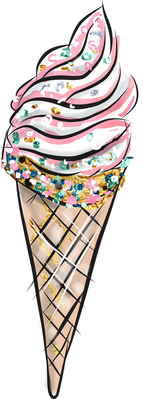 Soft Serve Ice Creams Clipart - Full Size Clipart (#5796383) - PinClipart