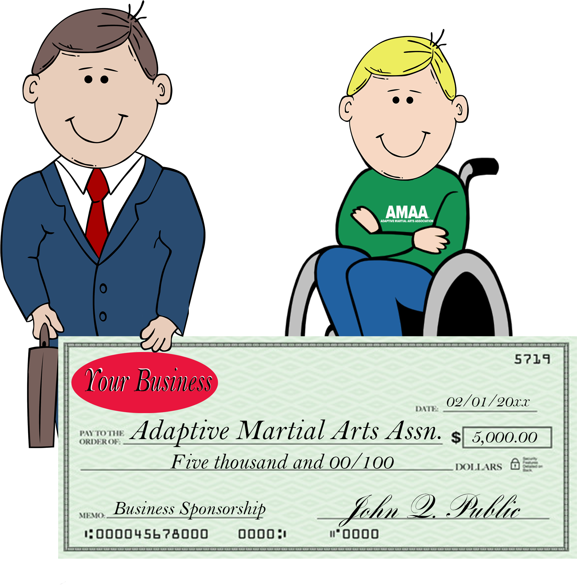 Business Sponsors - Cartoon Man In Suit Clipart - Full Size Clipart ...