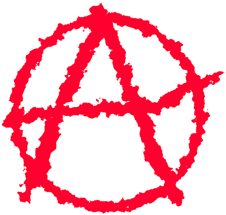 A For Anarchy - Red Symbol Anarchy Clipart - Full Size Clipart (#588567 ...