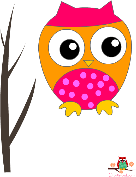 Free Printable Owl Wall Stickers - Greeting Card Clipart - Full Size ...