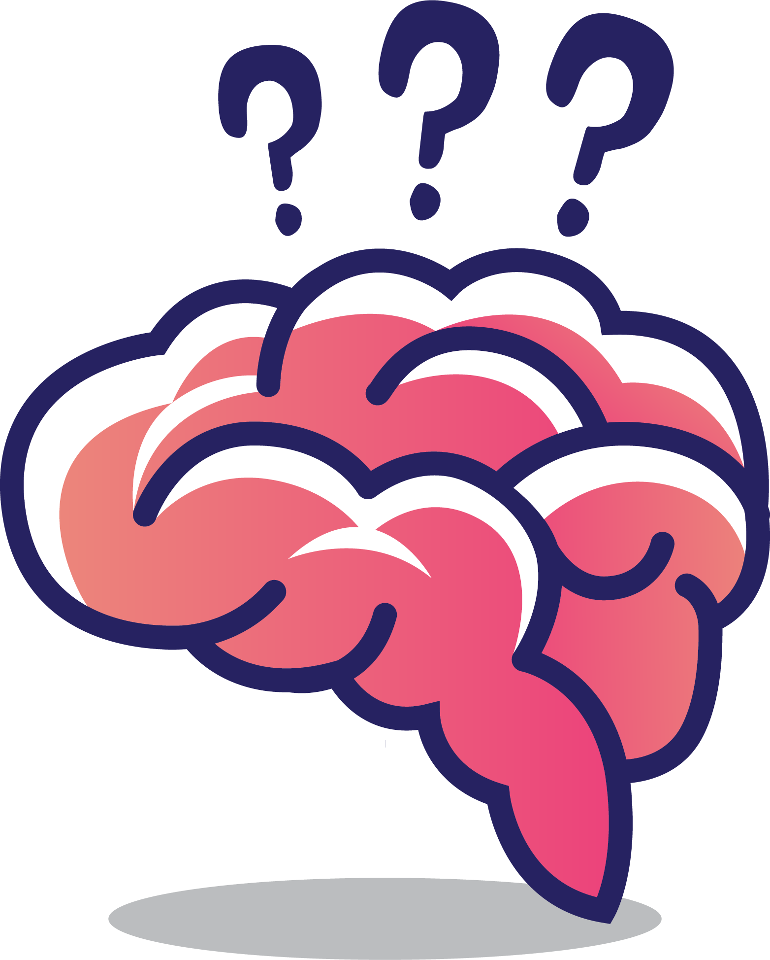 Cerebrum Clip Art Thinking Transprent - Brain Clip Art Png Transparent ...