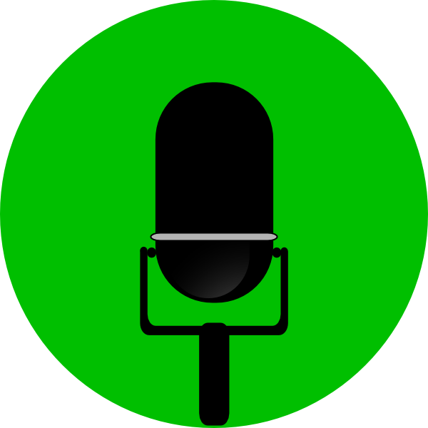 This Free Clip Arts Design Of Microphone Png - Green Mic Icon Png ...