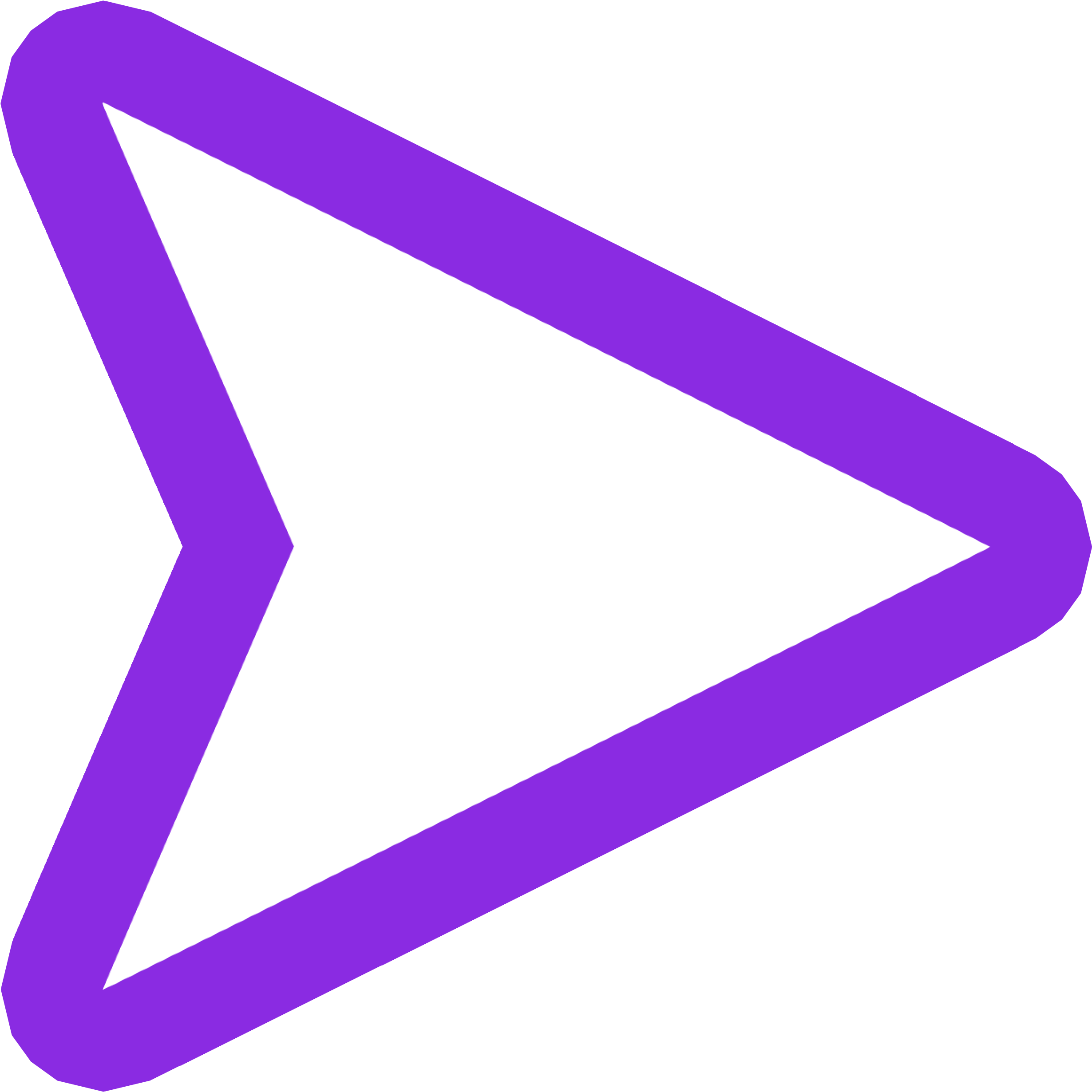 Arrow Blue Purple Arrowhead Round Corners Right Psd - Arrow Png Rounded ...