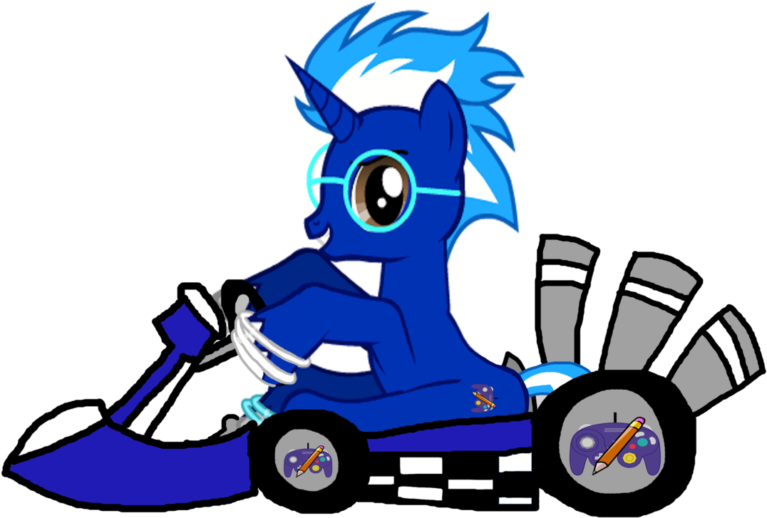 Download My Oc Blazin In His Kart By Lunafan88 D9vflov - My Little Pony ...