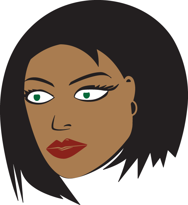 Woman Head Clip Art - Png Download - Full Size Clipart (#5809160 ...