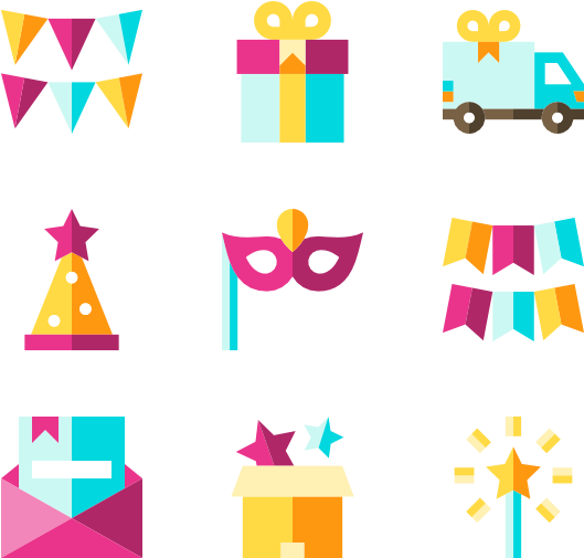 Birthday Clipart Icon, Birthday Icon Transparent Free - Transparent ...
