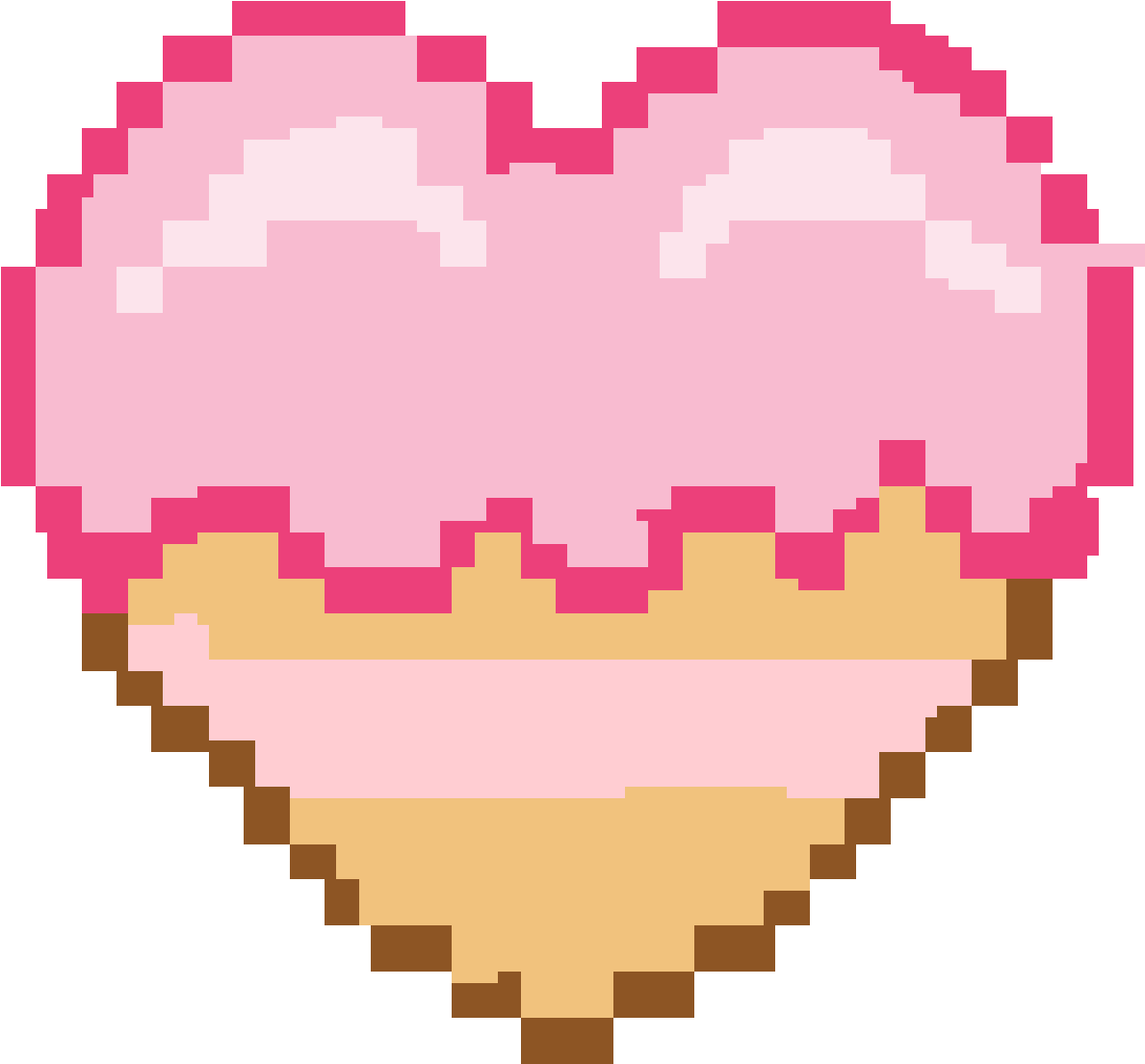 Kawaii Cute Pixel Art Clipart - Full Size Clipart (#5813311) - PinClipart