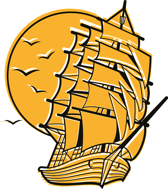 Old Ship Clipart - Png Download - Full Size Clipart (#5817426) - PinClipart