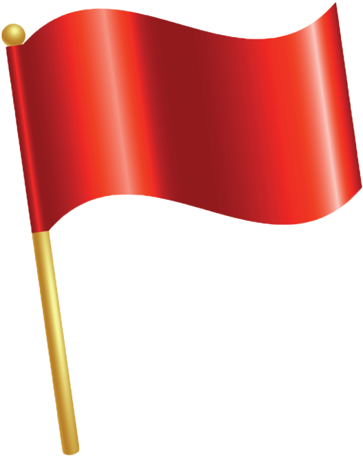 Download Red Flag Clip Art - Transparent Background Red Flag Png ...