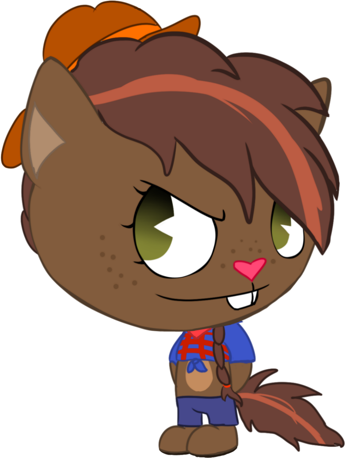 Jpg Transparent Library Image Png Happy Tree - Cartoon Clipart - Full ...