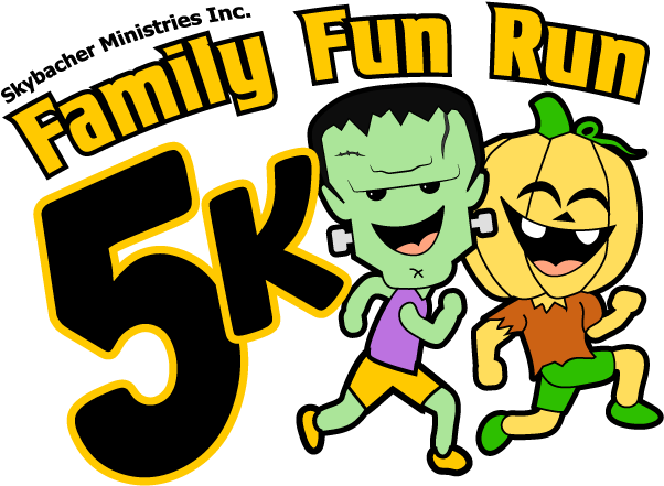 5k Family Fun Run - Cartoon Clipart - Full Size Clipart (#595216 ...