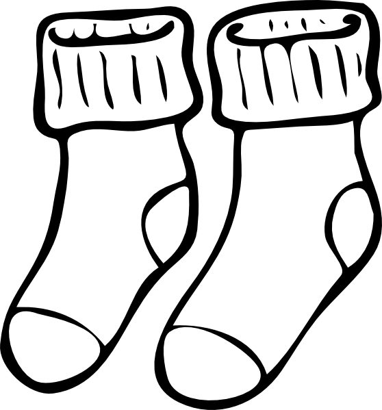 Clip Art Socks Clipart - Socks Clip Art - Png Download - Full Size ...
