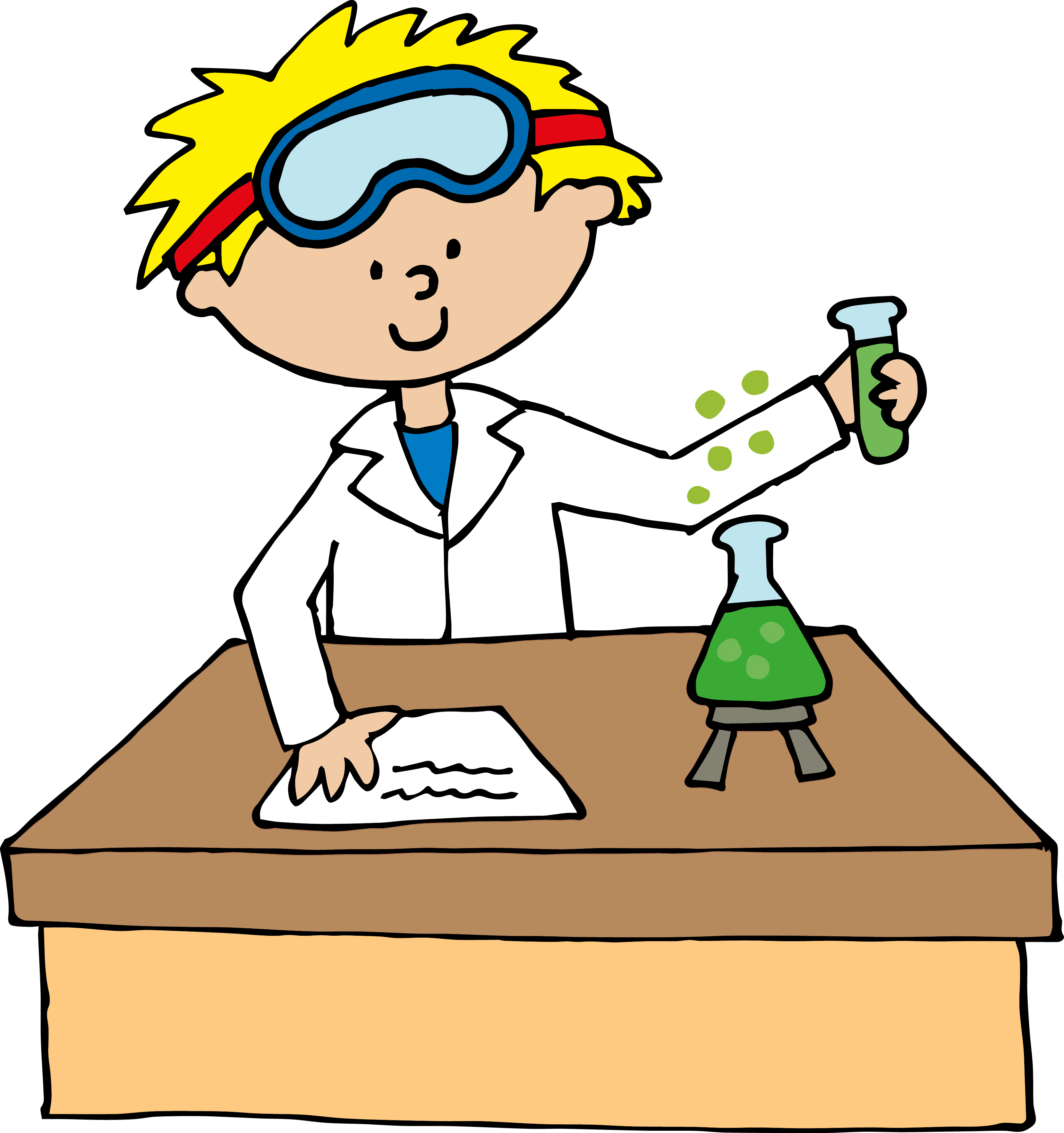 Science Clipart Craft Projects School Clipart Scientist Doing 