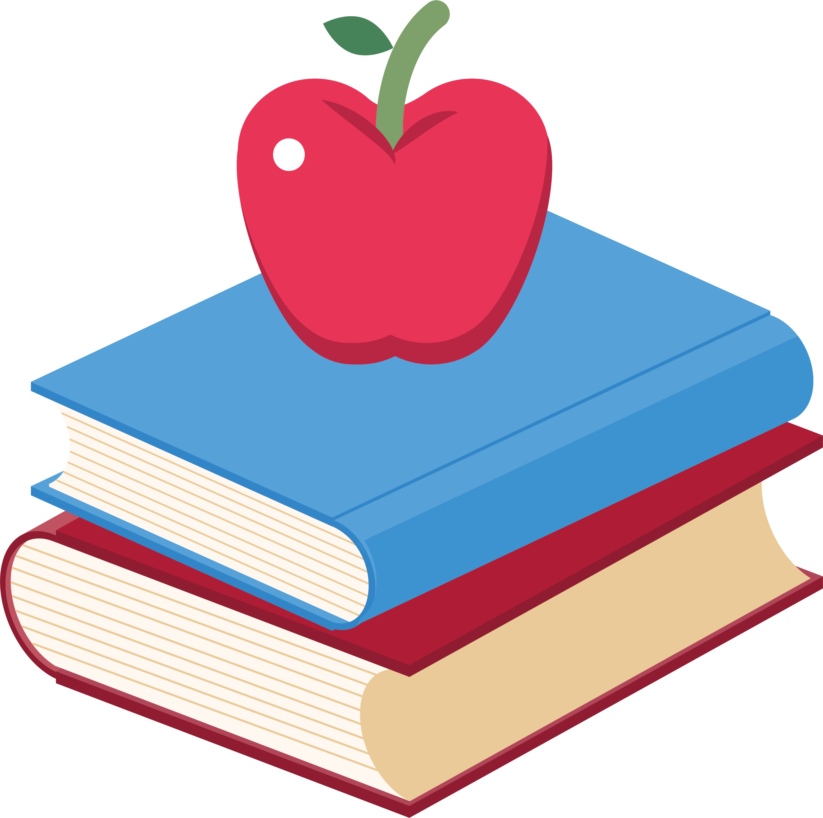 Book Apple Clip Art Apple And Books Png Transparent Png Full Size 